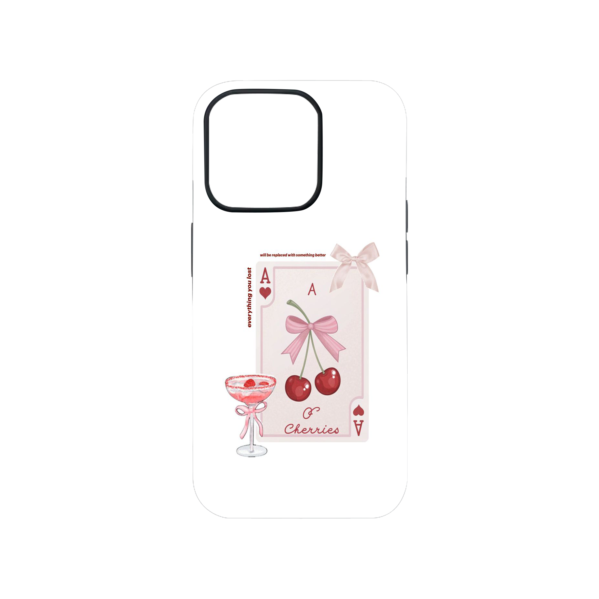 Cherry Ace Case – Sleek Cases | Anti Yellow Cases At 199